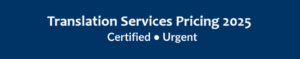 Translation Services Cost UK | 2025 Price Guide